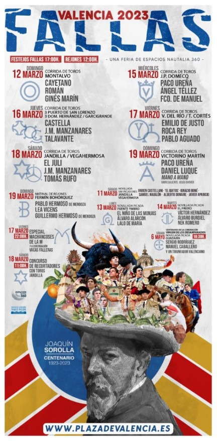 Valencia officialise les cartels des Fallas